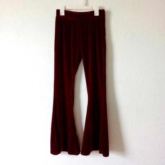 EARTHBOUND | Pants & Jumpsuits | Earthbound Trading Co Womens Burgundy ...